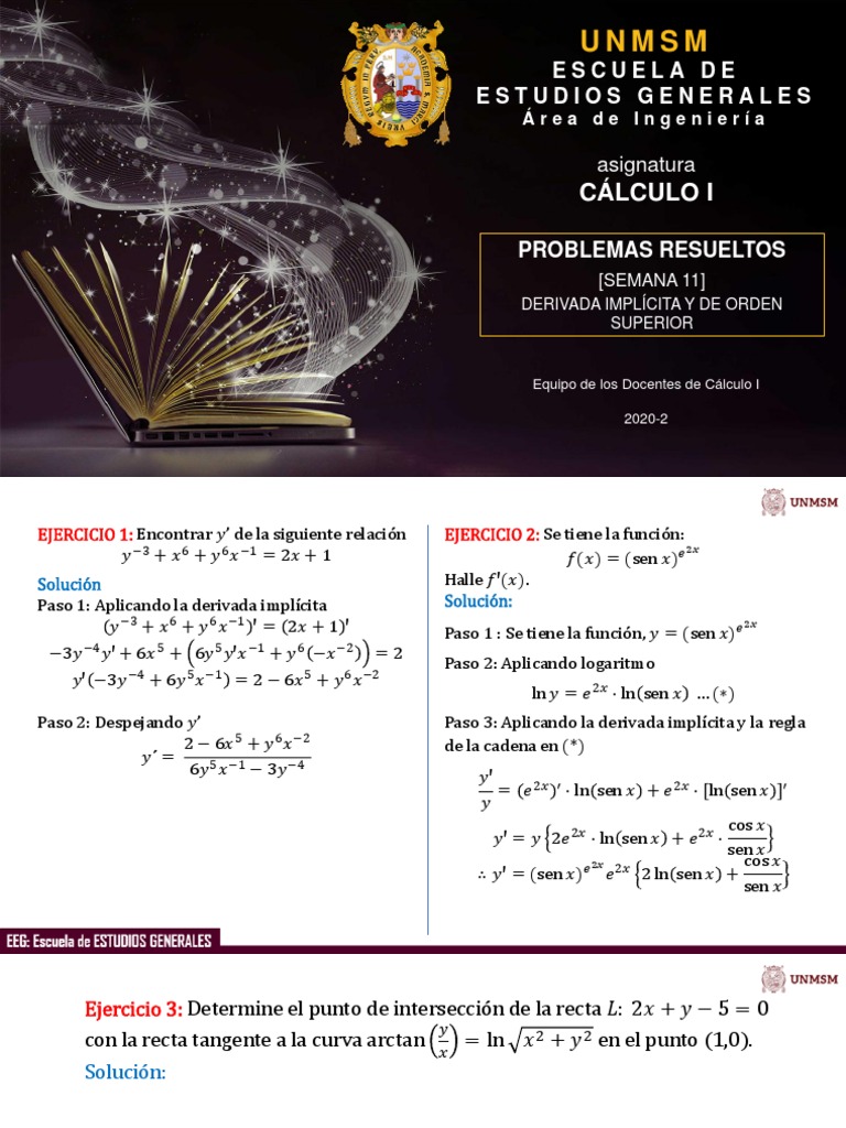 Problemas Resueltos N°11 | Descargar gratis PDF | Tangente | Derivado