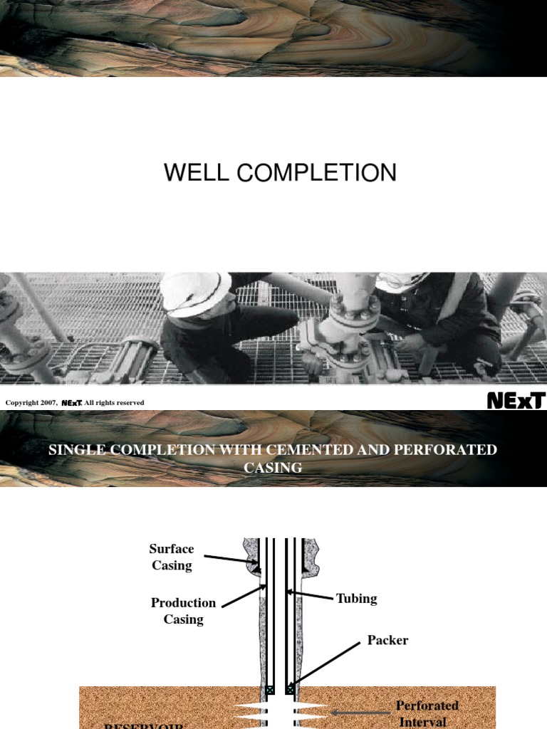 06 Type of Well Completions | PDF | Casing (Borehole) | Chemical ...