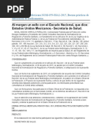 NORMA Oficial Mexicana NOM-059-SSA1-2015, Buenas Prácticas de ...