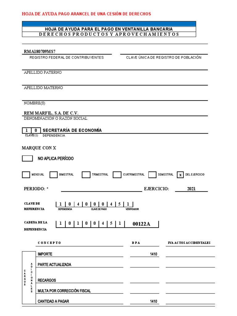 Hoja de Ayuda Cesión Derechos Ran | PDF