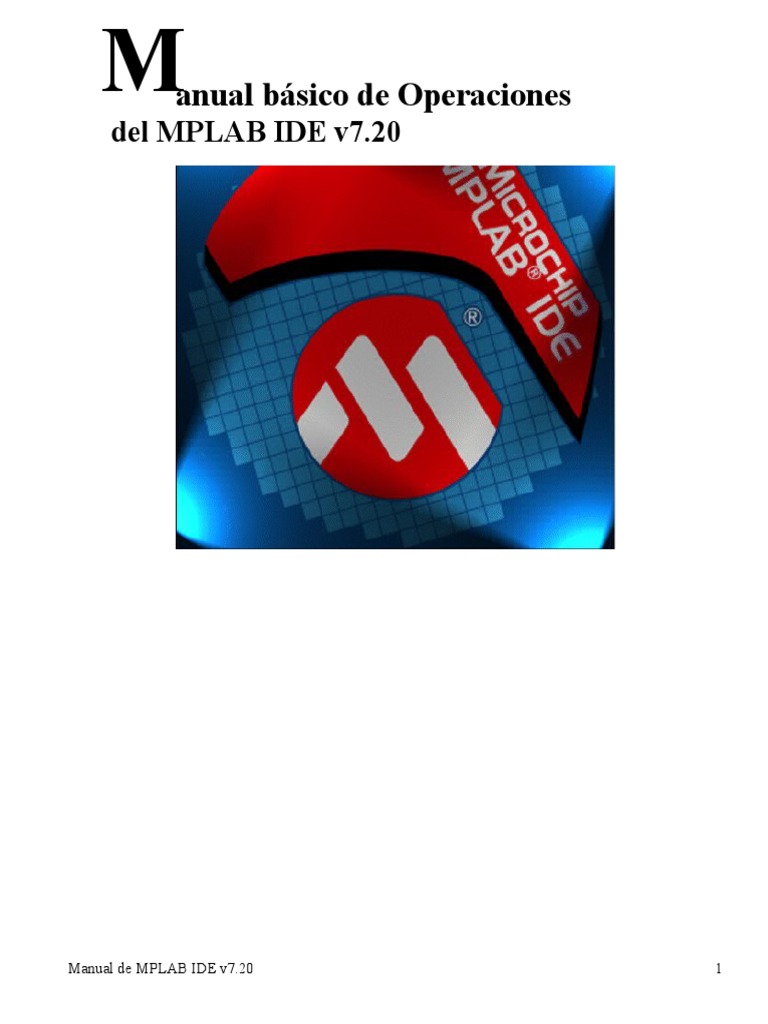 Manual de Operaciones Del MPLAB IDE v7 | PDF | Compilador | Programación de computadoras