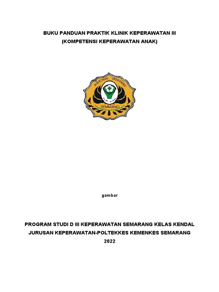 Buku Panduan Praktik Klinik Keperawatan Iii | PDF | Sains & Matematika