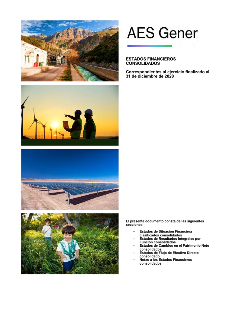 01 Aes Gener | PDF | Auditoría | Contabilidad