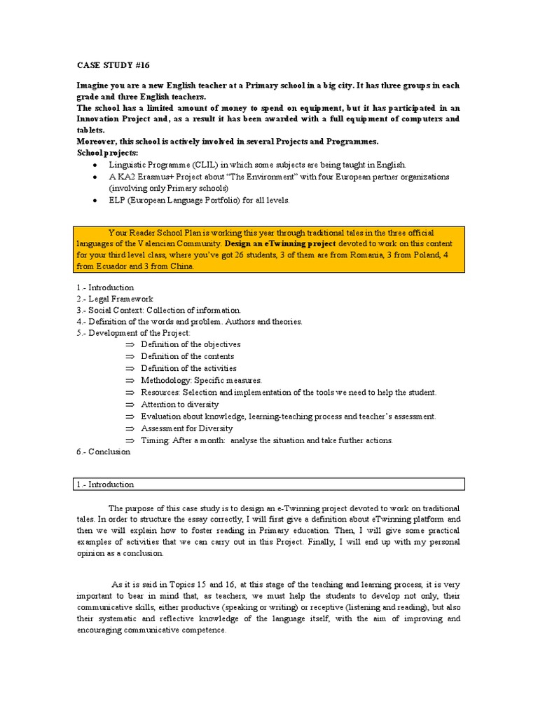 CASE STUDY - Reading Promotion. | PDF | Educational Technology | Cognitive Science