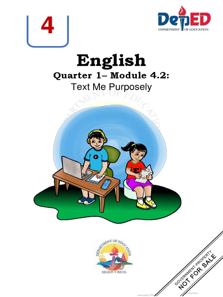 Eng 4 Q1 Module 4.2 | PDF | Learning | Persuasion