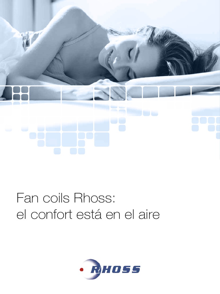 Fan Coils Rhoss | PDF | Aplicación movil | Tubo vacío