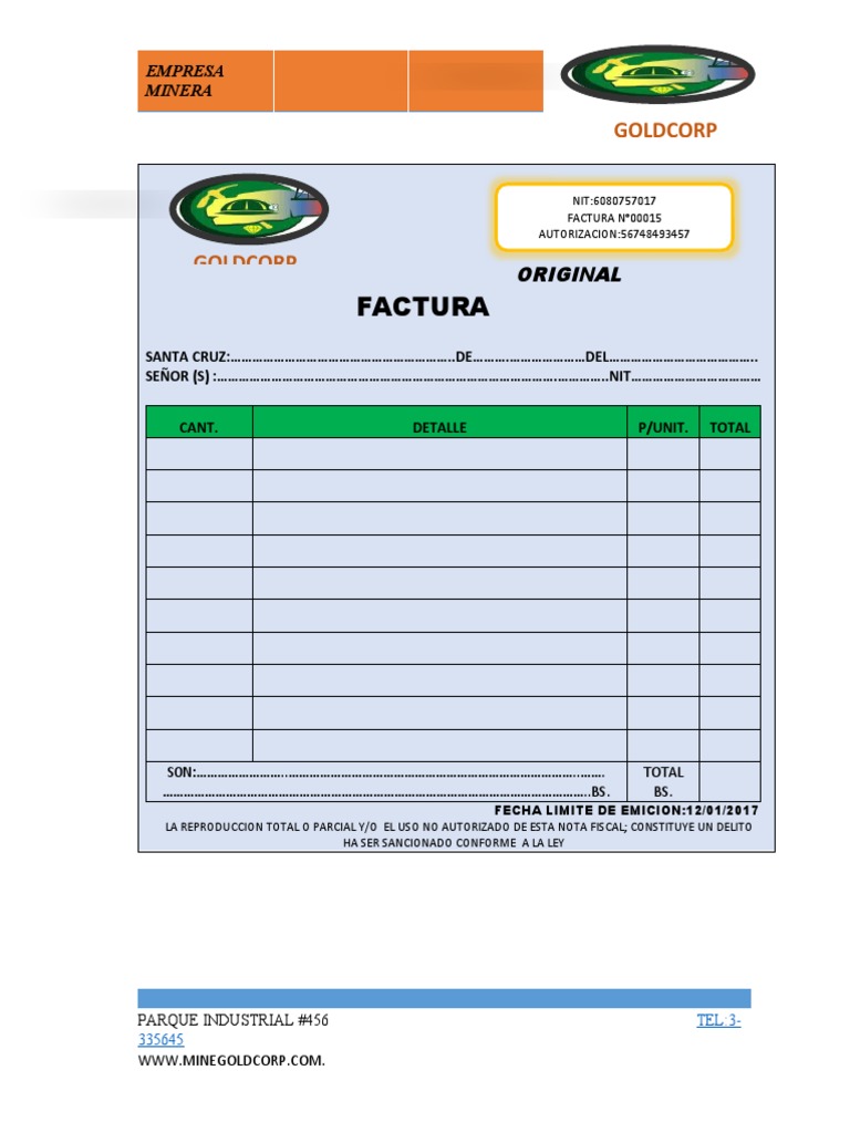 Factura de Compra y Venta | PDF