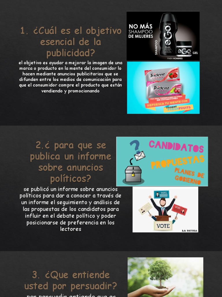 Presentacion en Grupo | PDF | Publicidad | Producto (Negocio)