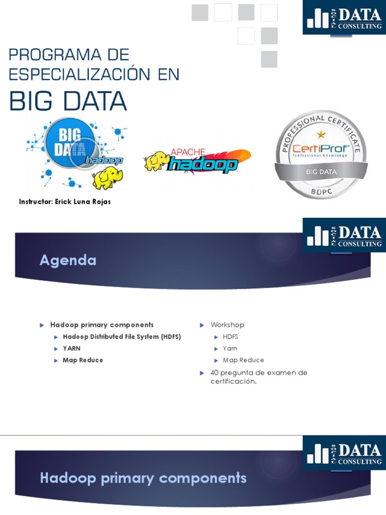 Big Data WorkShop | PDF | Apache Hadoop | Mapa reducido
