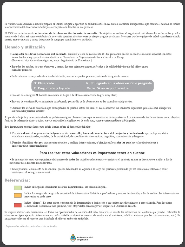 Planilla IODI Actualizada 2022 | PDF | Ciencia cognitiva | Sicología