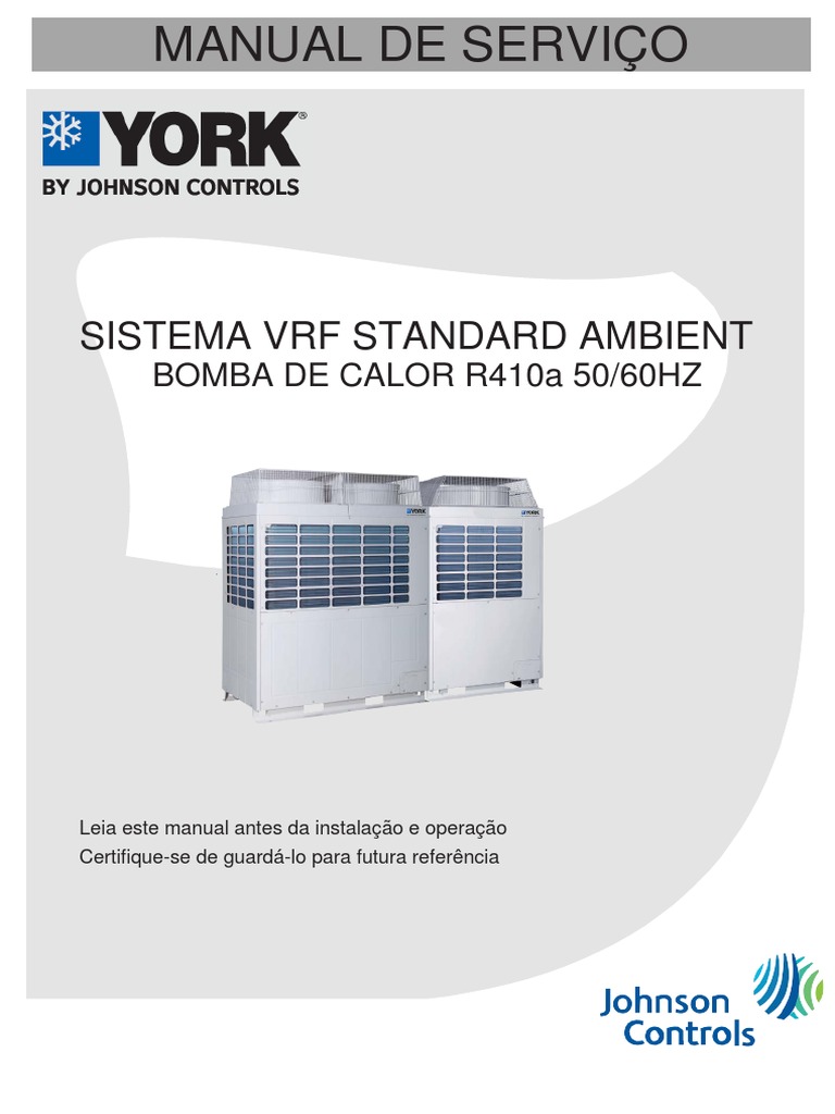 Sistema VRF Standard Ambient - Português | PDF | Refrigeração ...
