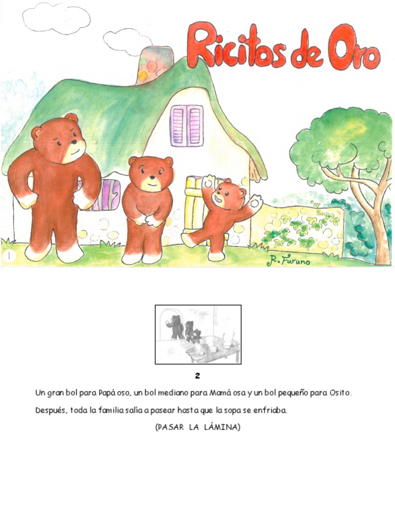 Ricitos de Oro y los Tres Osos | PDF | Osos | Ricitos de oro y los tres ...
