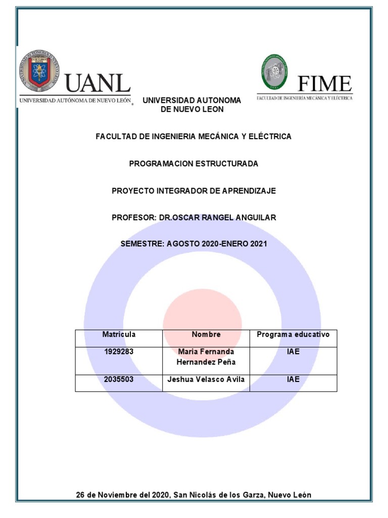 PIA Programacion | PDF | Celsius | Estructura de datos de matriz