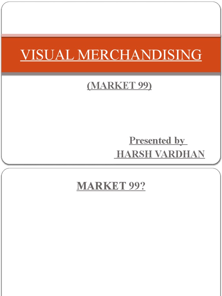 Visual Merchandising | PDF