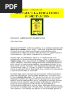 La Ética Del Cuidado de Sí Como Práctica de La Libertad | PDF ...