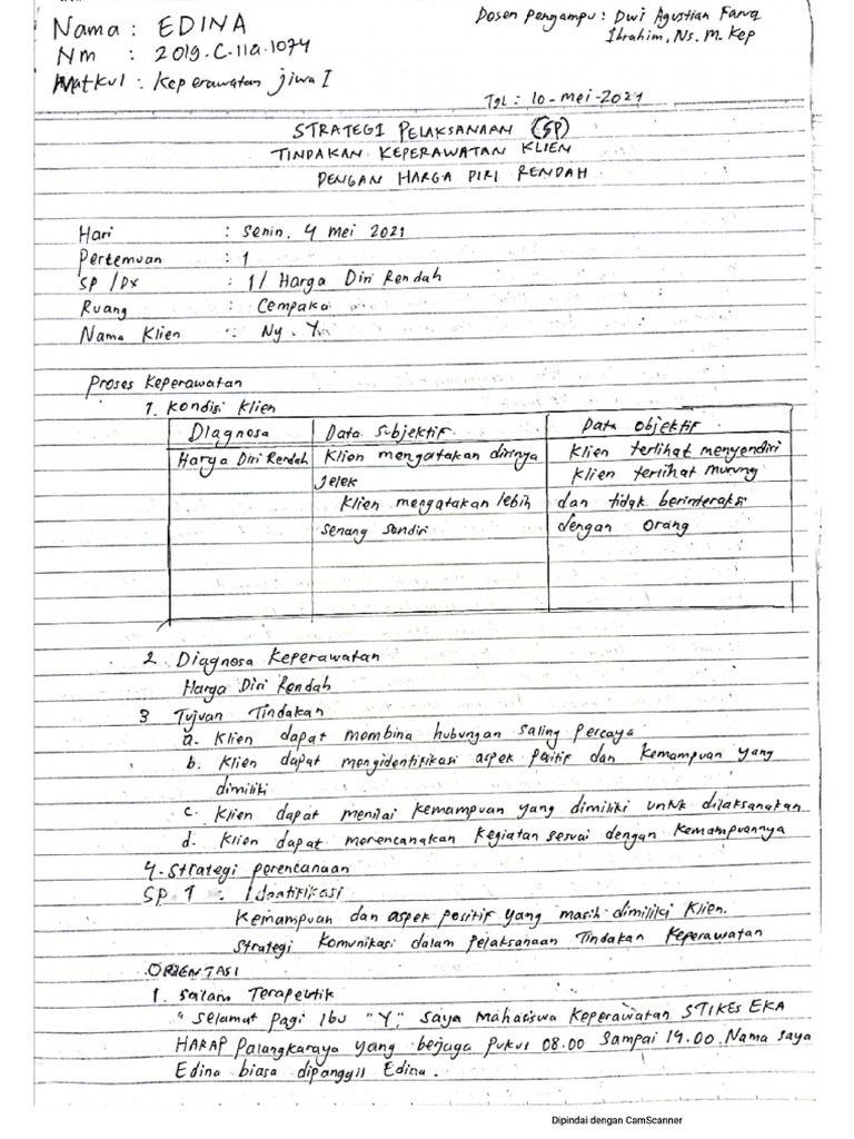 EDINA Tugas SPTK (HDR) SP 1-4 | PDF