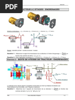 CHAPITRE 6 - Les Engrenages | PDF | Cinématique | Machine