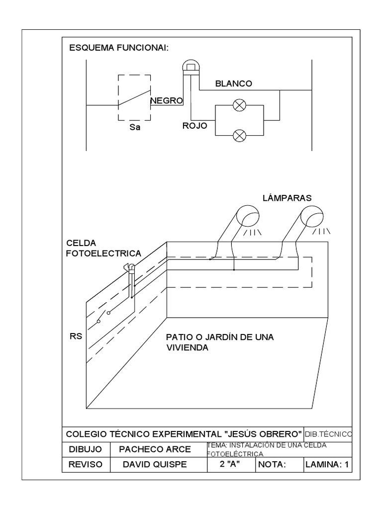 Fotocelda Model | PDF