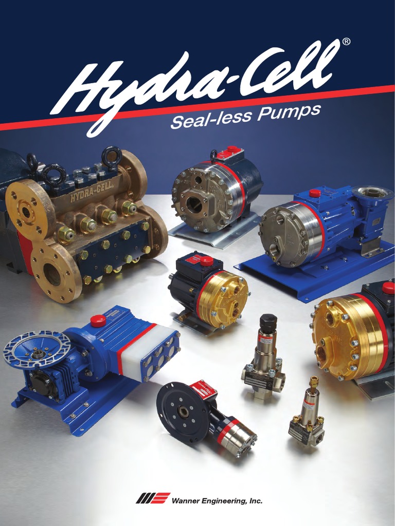 Wanner Hydra-Cell Catalog Metric | PDF | Pump | Valve