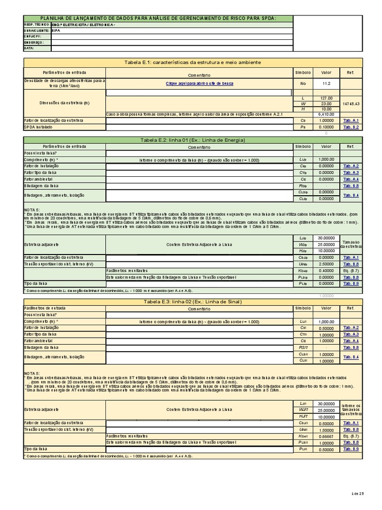 BIPA Gerenciamento de Risco de SPDA 1 1 | PDF | Eletromagnetismo | Engenharia Elétrica