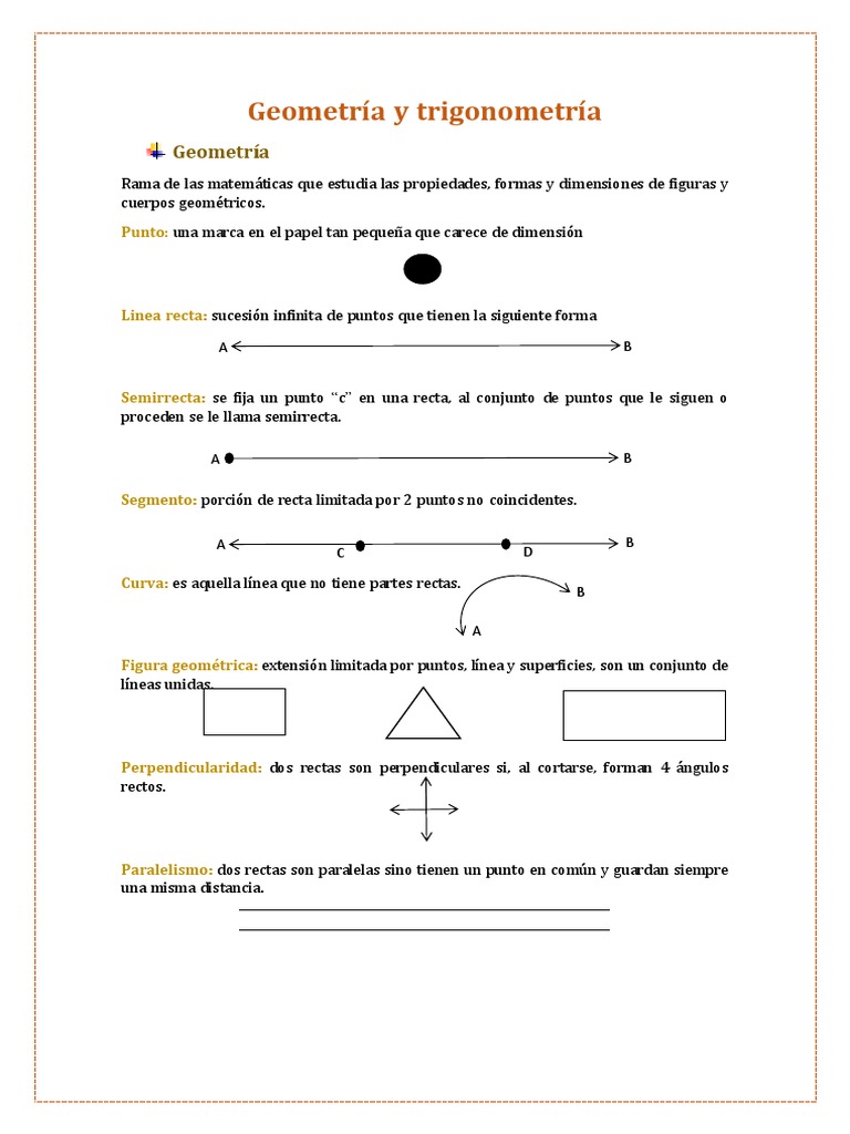 Geometria y Trigonometria | PDF | Triángulo | Trigonometría