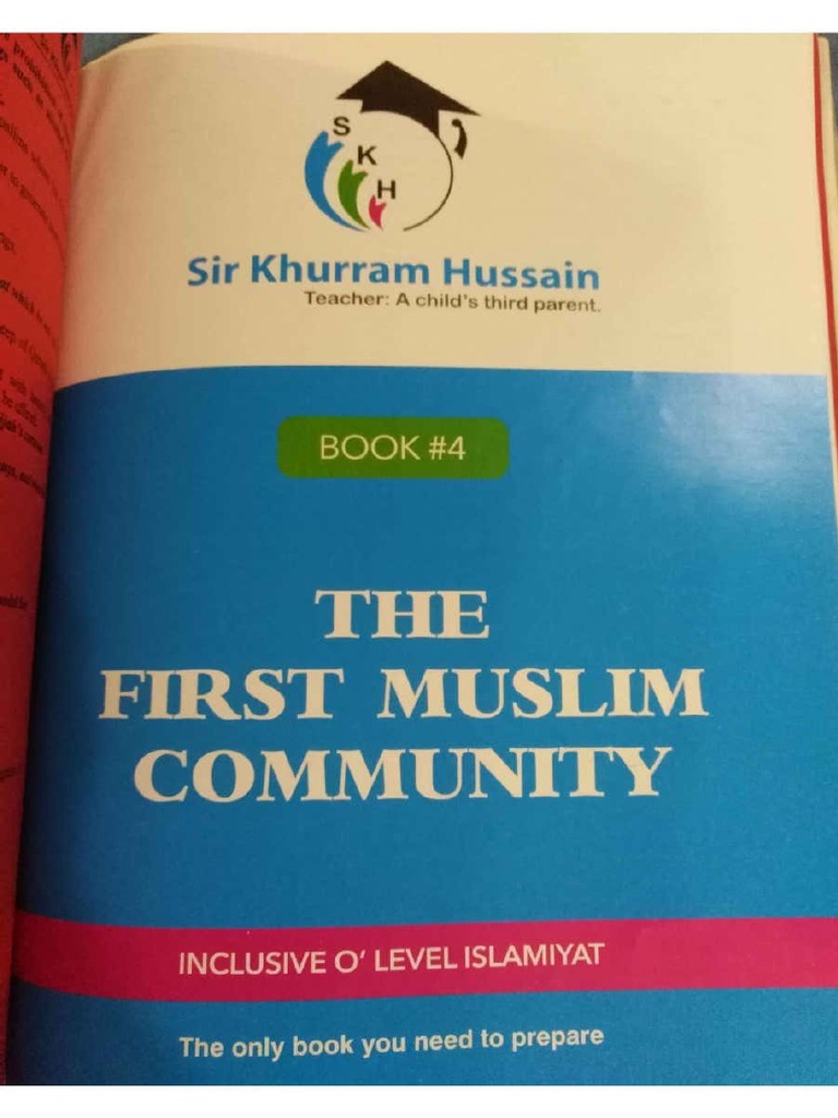First Islamic Community by SKH | PDF