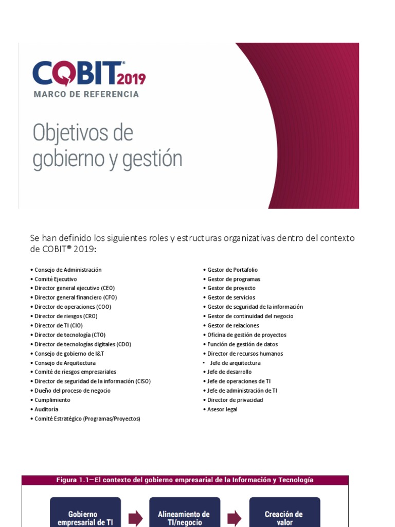 18 Resumen Cobit 2019 | PDF