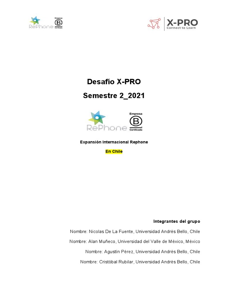 Desafío X-Pro | PDF | Residuos | Business