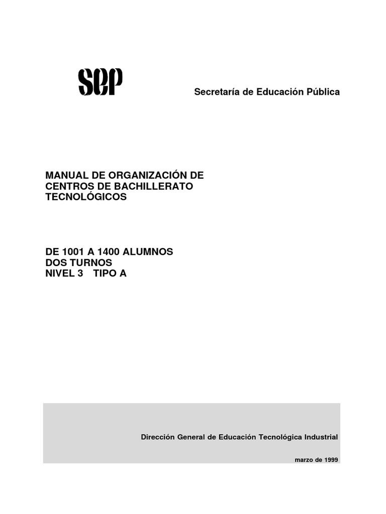 Manual De Organizacion PDF Presupuesto Maestros