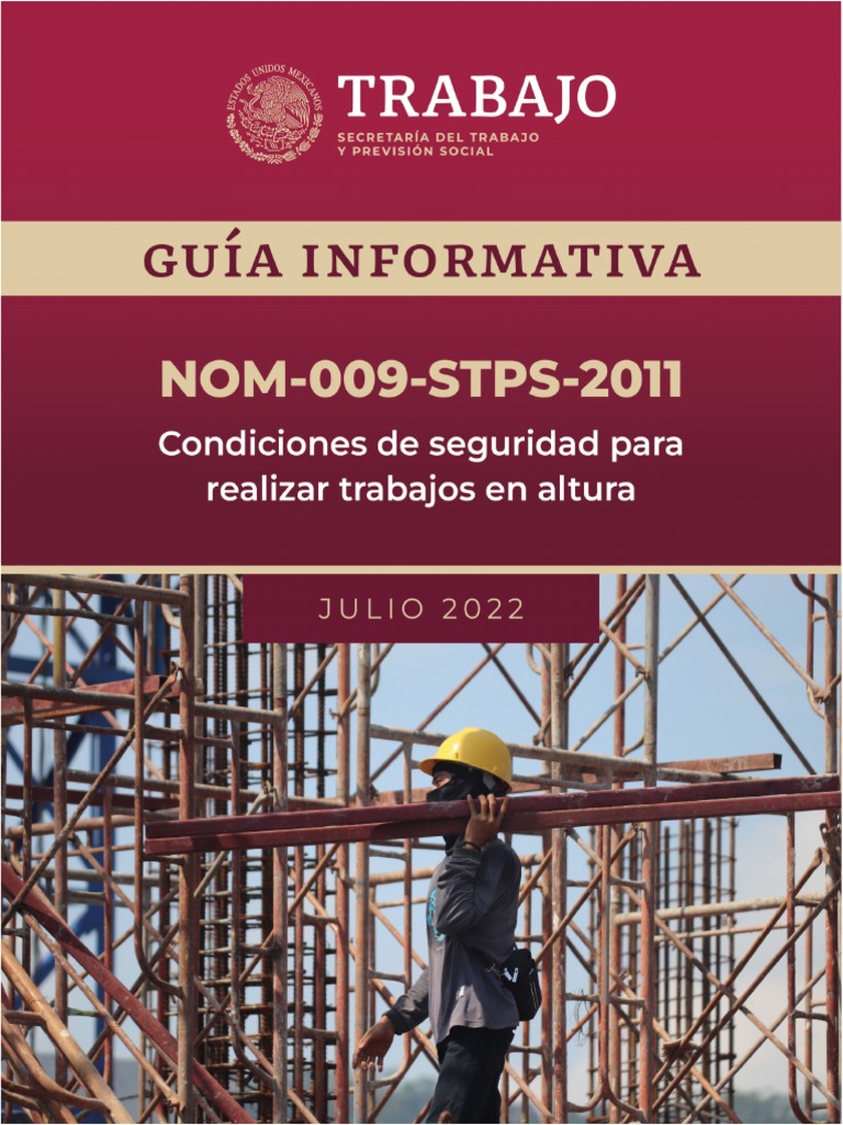 Guia Informativa Nom-009 | PDF | Andamio | Bienestar