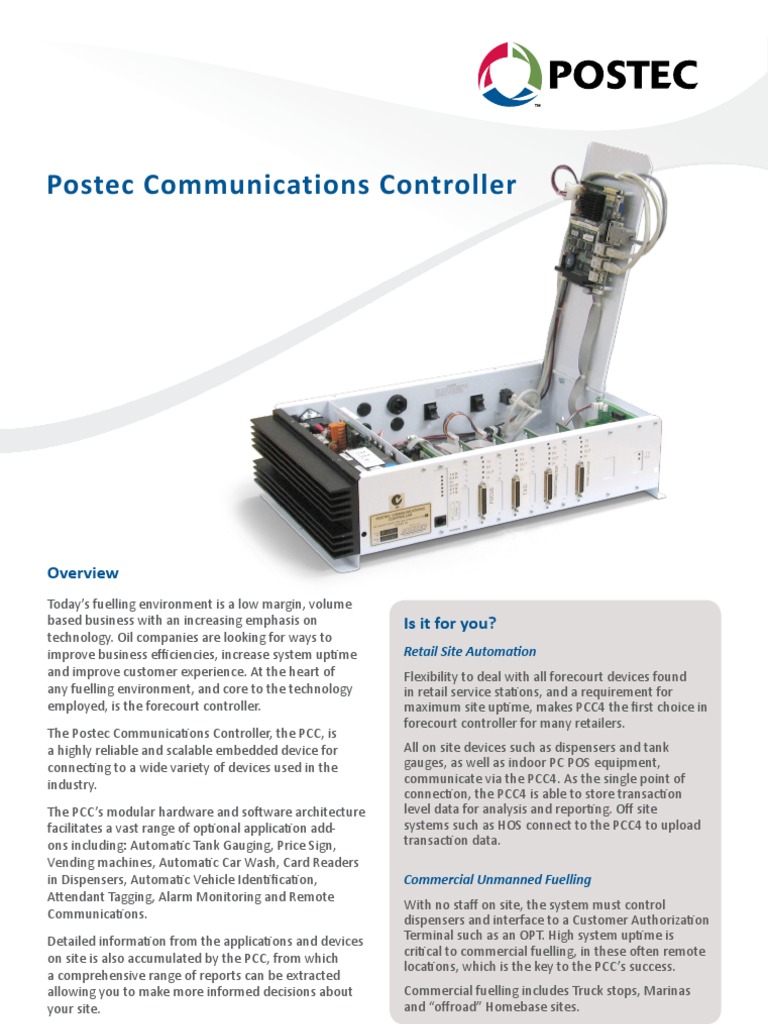 Postec PCC Brochure | Point Of Sale | Personal Computers