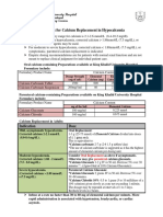 Pediatric Calcium Dosage Guidelines | PDF | Calcium | Magnesium