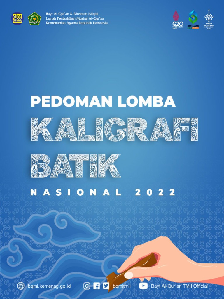 Final Pedoman Lomba Batik Kaigrafi 2022 | PDF