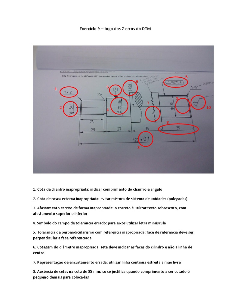 Exercicio 9 DTM | PDF