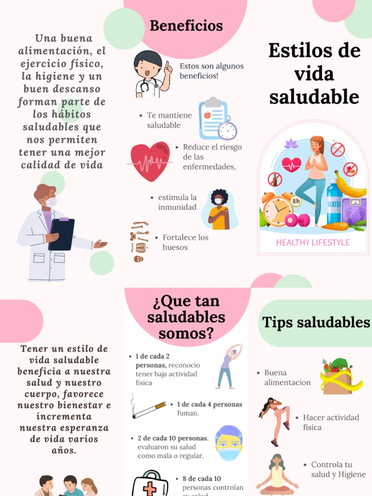 FOLLETO Estilos de Vida Saludables - Publico | PDF