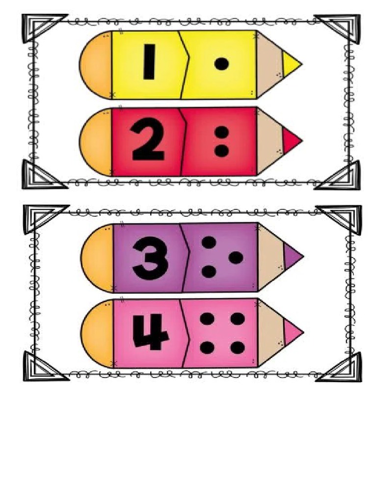 Carteles de Numeros | PDF