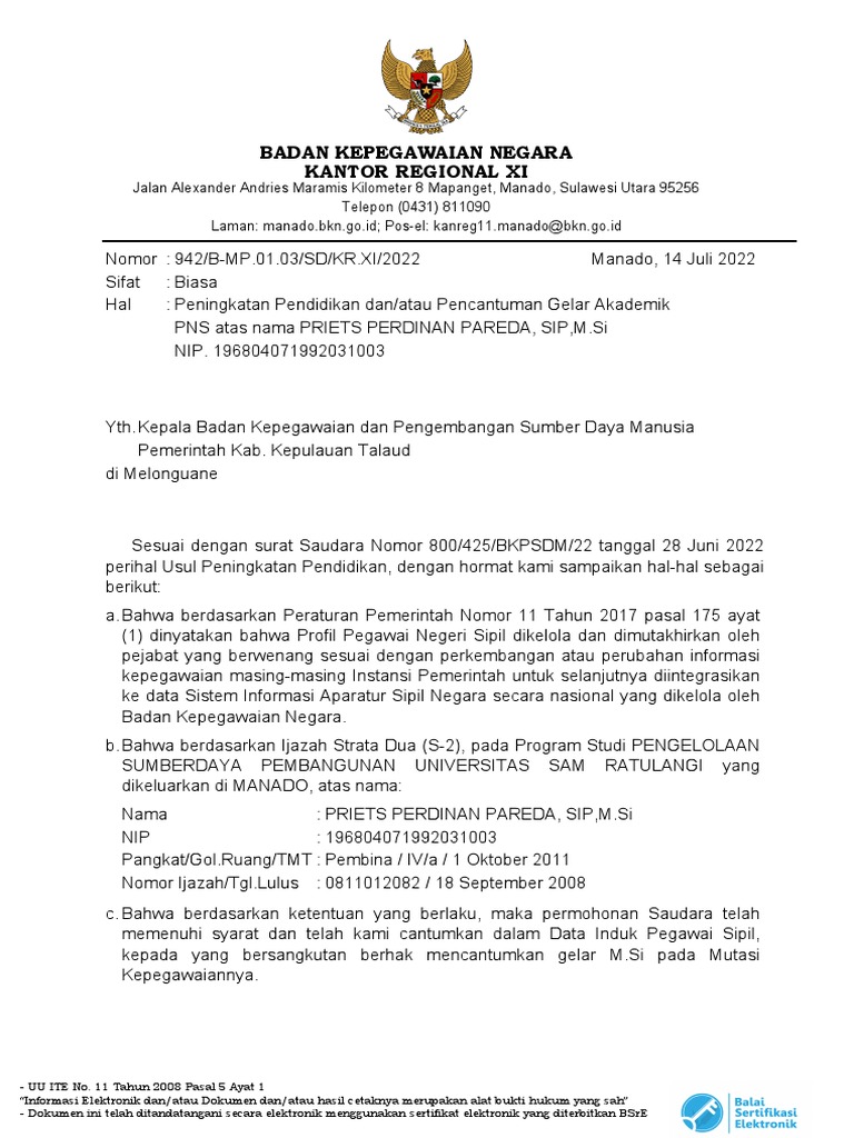 SK PG 196804071992031003 | PDF