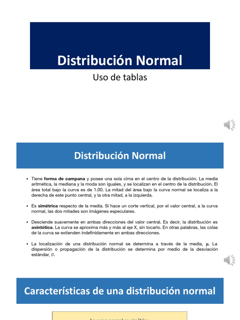 Distribución Normal Estandar | Descargar gratis PDF | Distribución ...