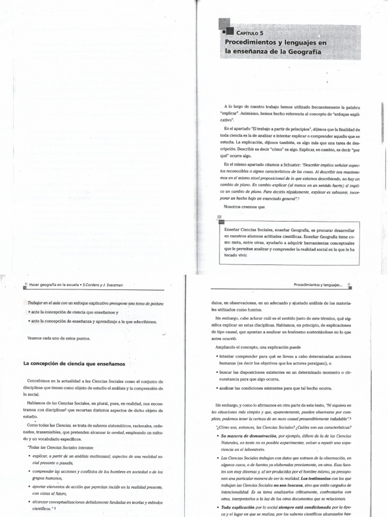 Cordero, Svarzman. Capitulo 5 | PDF