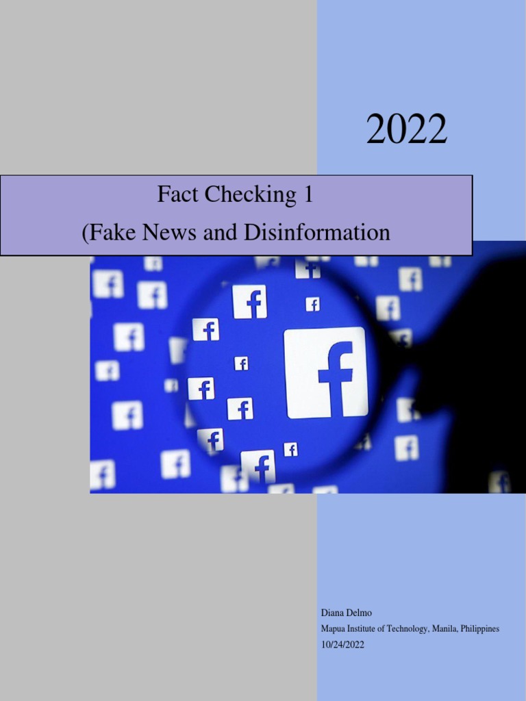 Fact Check | PDF | Communication | Public Sphere