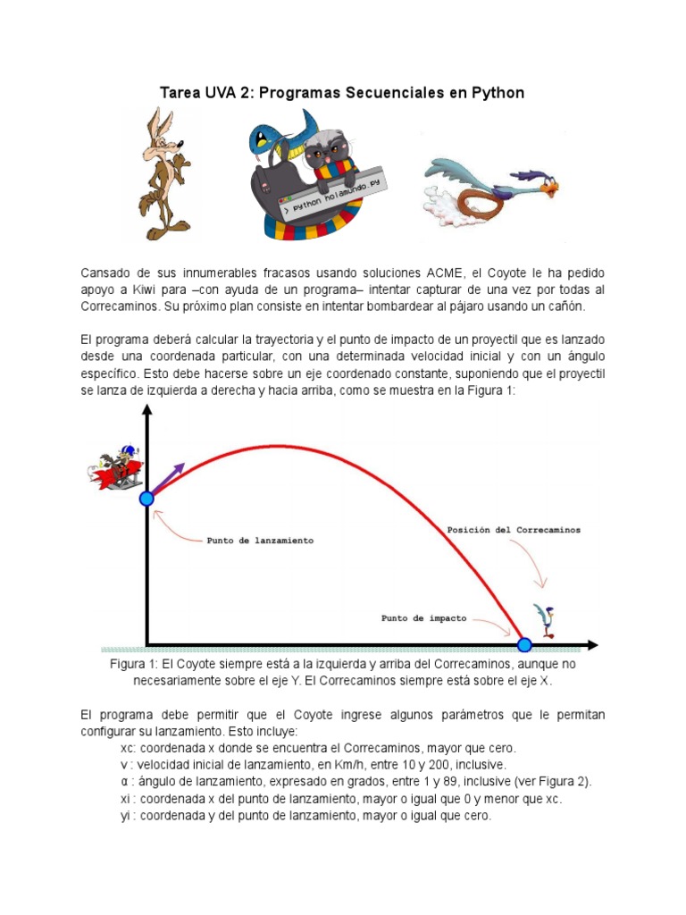 Simulación de Trayectoria de Proyectil en Python | PDF | Velocidad