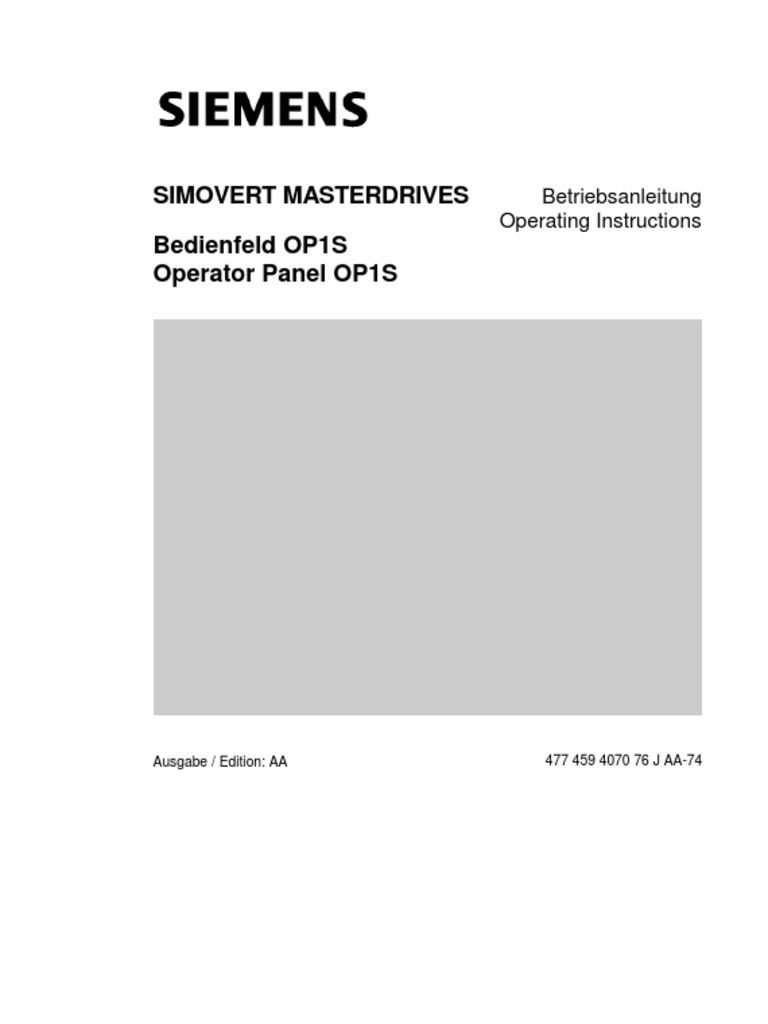 6se7014-0tp50 Siemens Manual Datasheet | PDF | Parameter (Computer Programming) | Menu (Computing)
