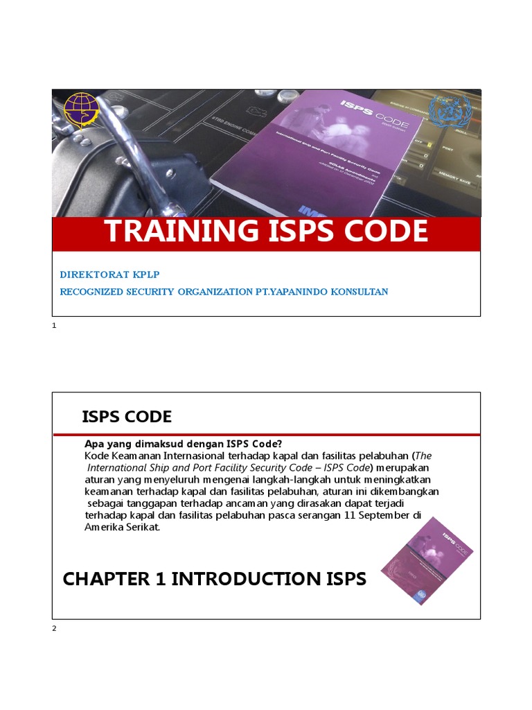 Introduction Isps Code Pdf