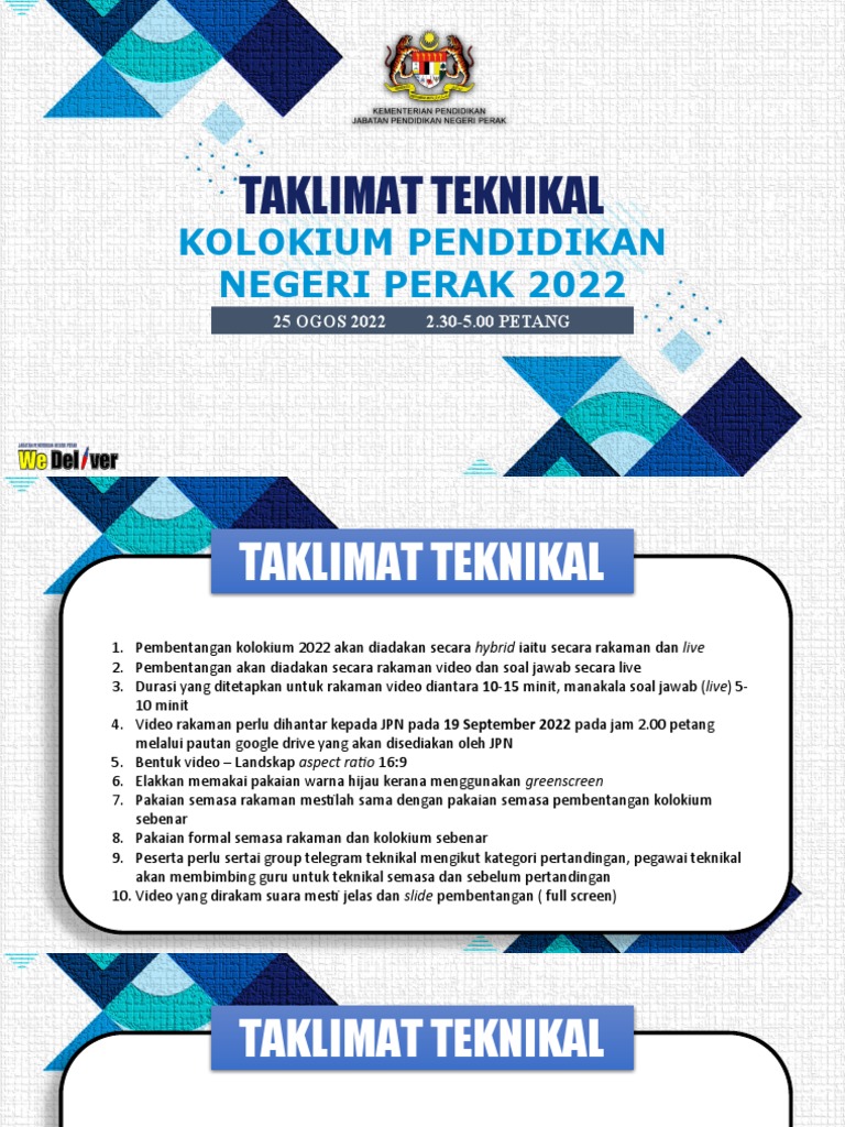 Taklimat Teknikal | PDF