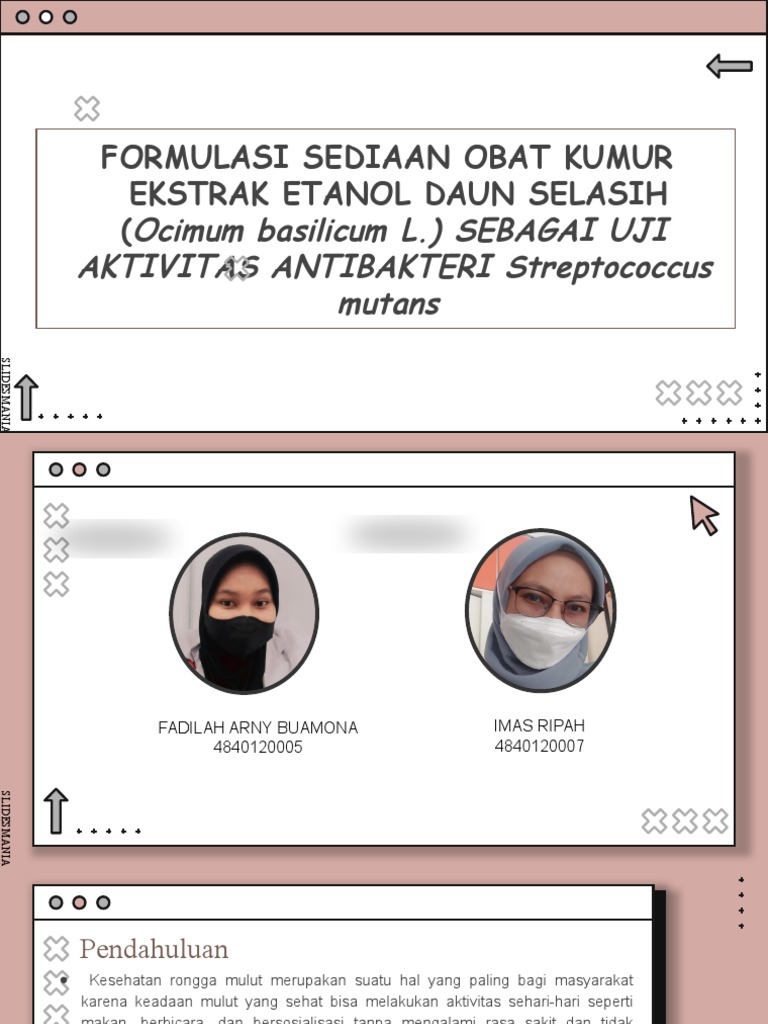 Formulasi Sediaan Obat Kumur | PDF