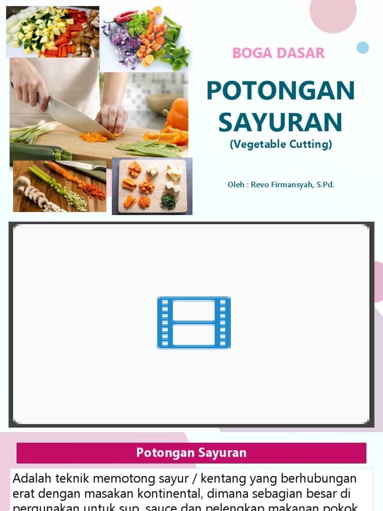 Potongan Sayuran | PDF