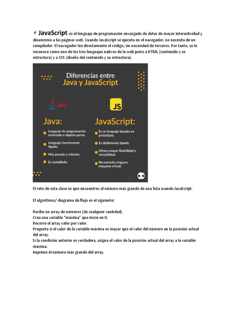 Pensamiento Logico de Programacion | PDF | Script Java | Lenguaje de programación