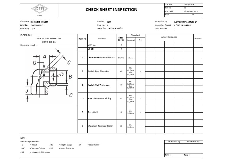 Elbow 2-3000 SW 90D | PDF | Mechanical Engineering