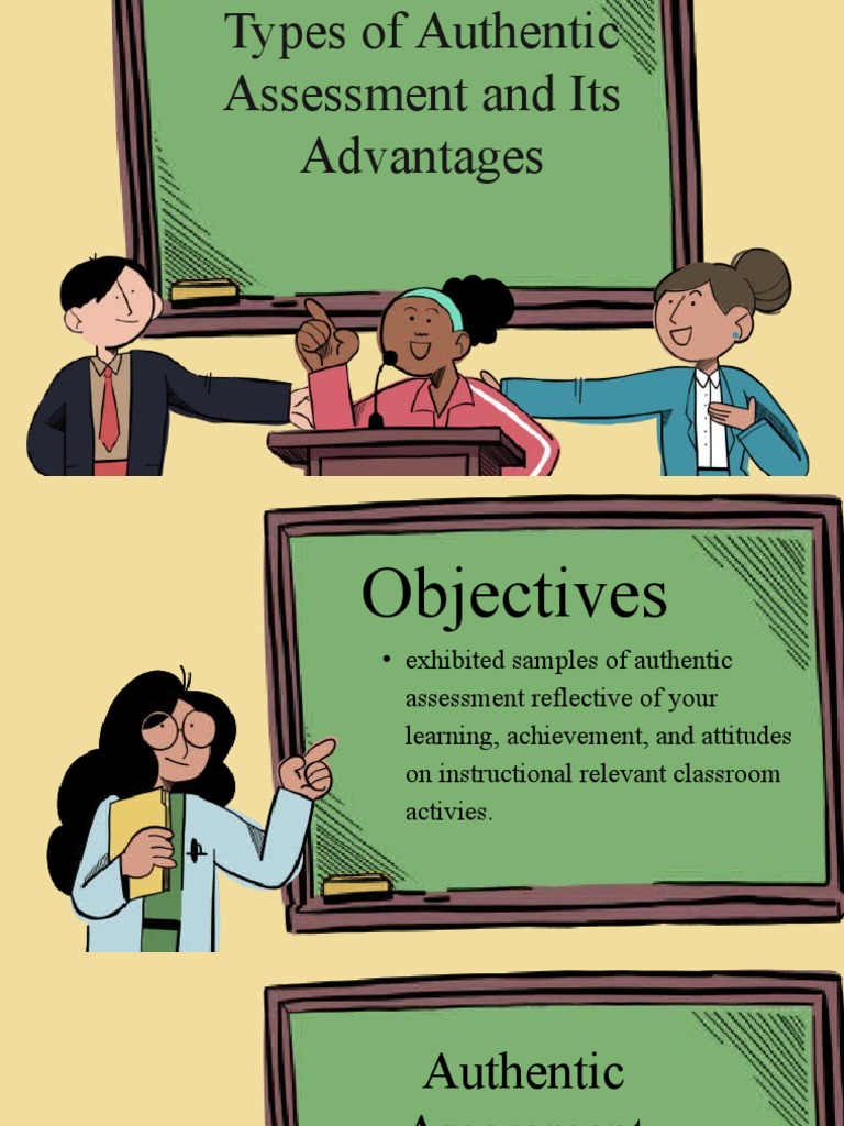 Types Of Authentic Assessment Download Free Pdf Educational 9102