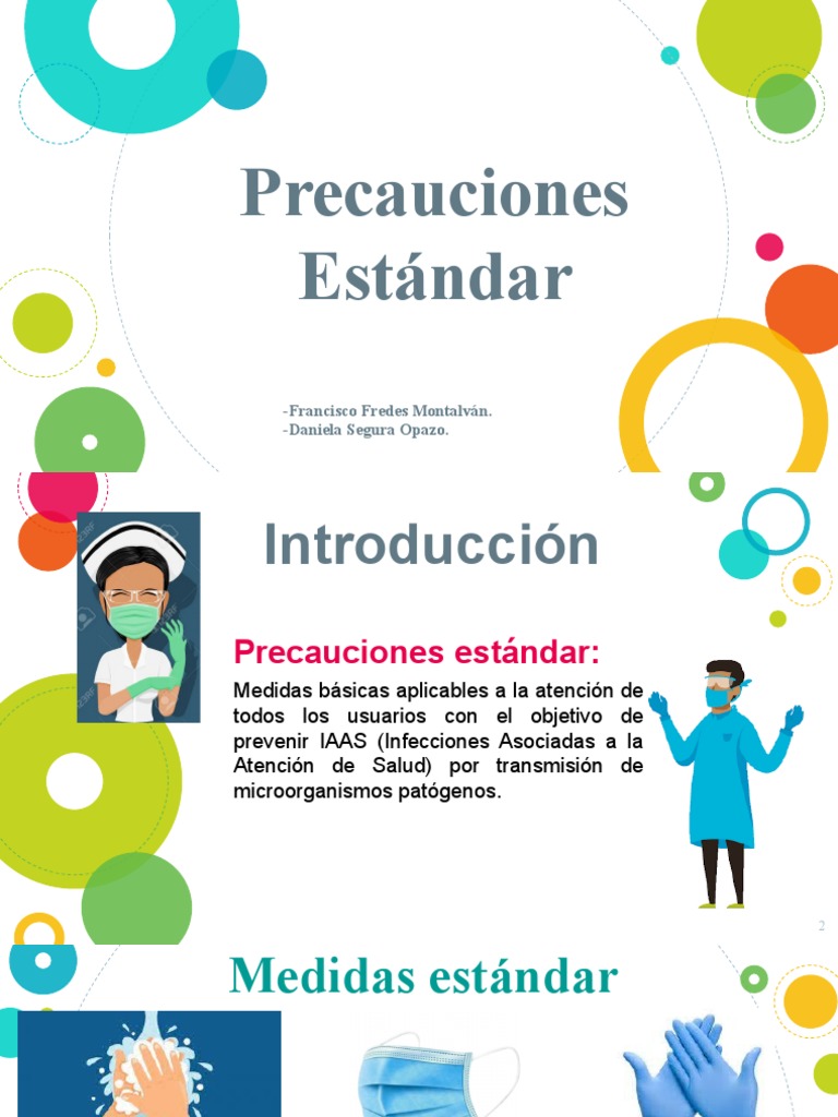 Capacitación de Precauciones Estándar | PDF | Lavado de manos | La ...